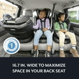 Evenflo Revolve360 Slim 2-in-1 Rotational Car Seat, Salem Black ...