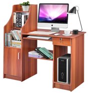 HomCom 52" Modern Multi-Level Computer Desk Home Office Study ...