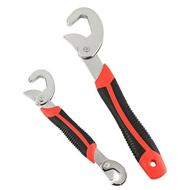 Adjustable Multi-Function Nut Wrenches 2-Piece Universal Wrench Kit ...