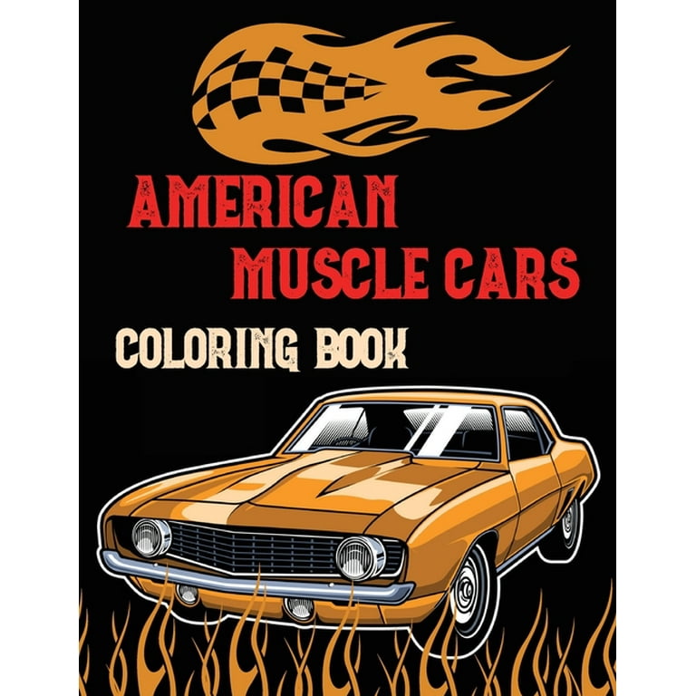 American Muscle Car Coloring Pages