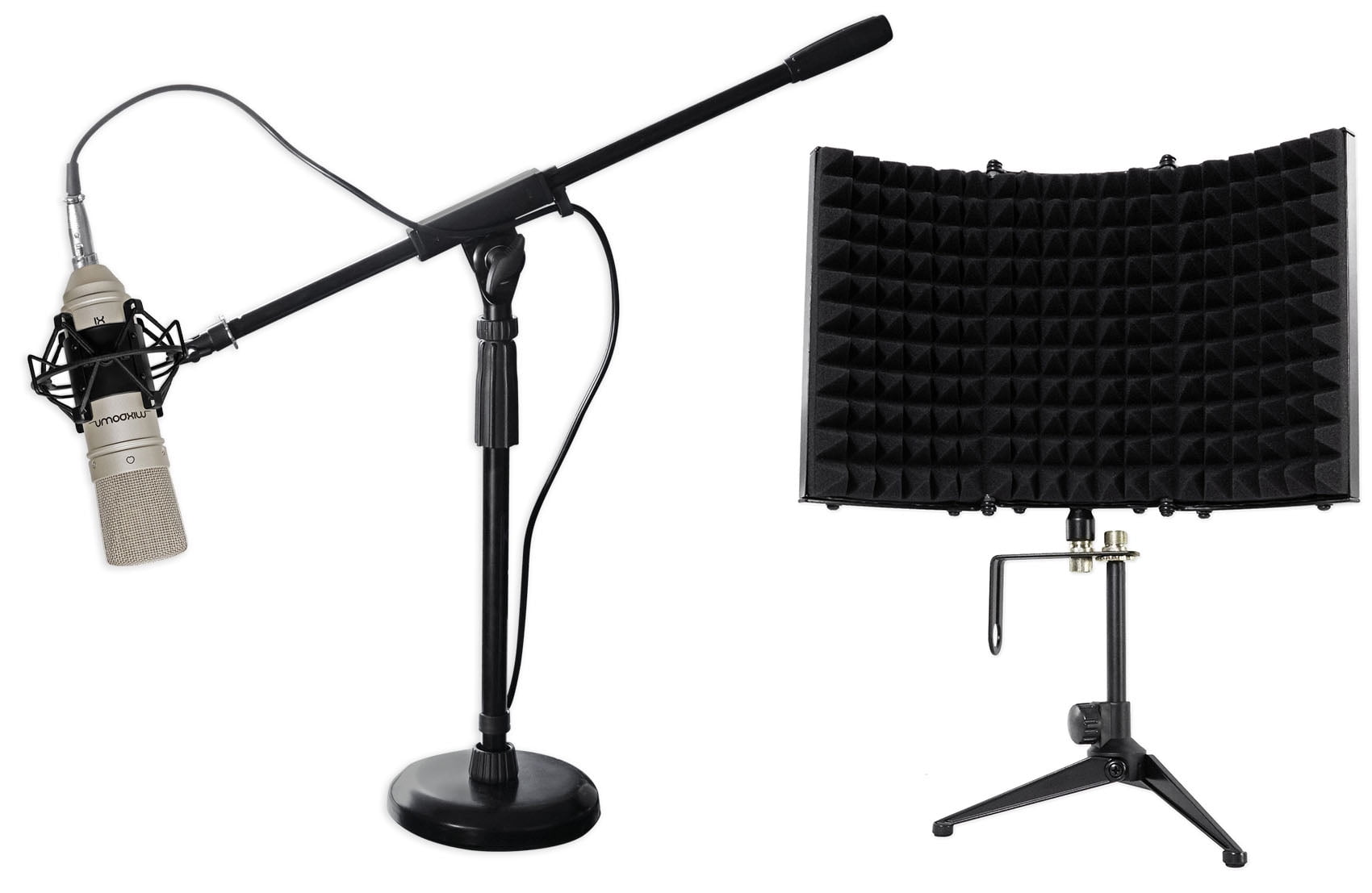 CAD Audio MixDown X1 Studio Condenser Microphone Mic+ShockMount+Stand ...
