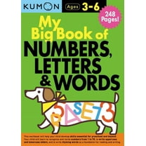 Kumon My Big Book of Numbers, Letters & Words, (Paperback) - Walmart.com
