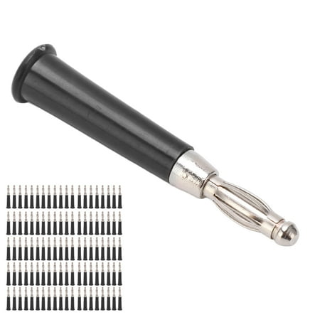 Banana Plug,100Pcs Banana Plug Connector Banana Wire Plug Banana Plug ...