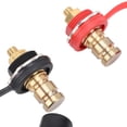 Suodoka Red and Black Battery Terminal Connectors 3/8 inches / 0.95 cm ...