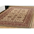 Classic Yazd 3.3X5.3 2803-130 Crm-Red Rectangle Rug - Walmart.com