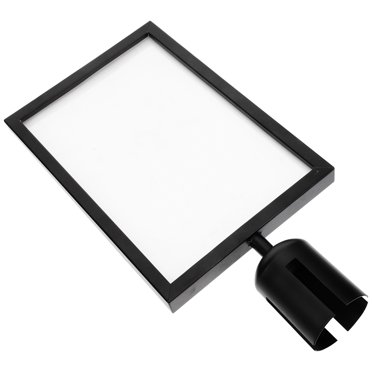 Sandwich Board Signs Outdoor A-Frame Sign Holder 24x36 inches, Black ...