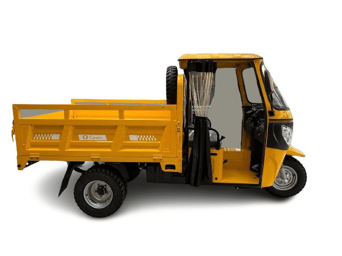 Motocarro de Carga Doble Rodada 250cc GRIOT Color AMARILLO | Bodega ...