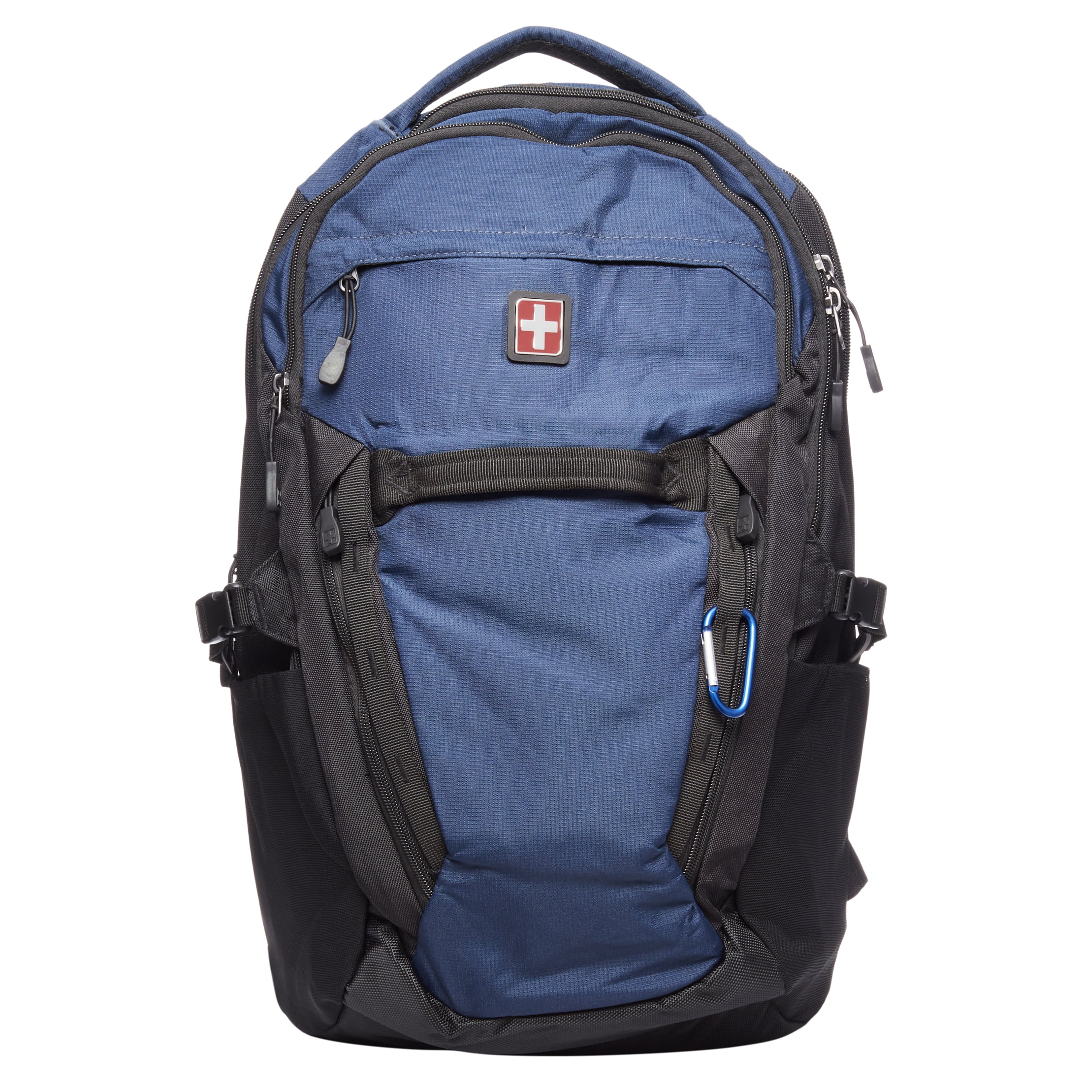 Swiss Tech Unisex Canton Backpack- Blue Black - Walmart.com