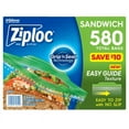 Ziploc Easy Open Tab Sandwich Bags, 580 Ct. - Walmart.com