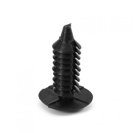 Plastic Rivet Clips Black Nylon Rivet Clips Rivet Clips Universal 100x ...