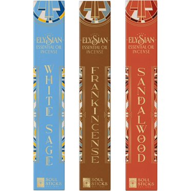 Soul Sticks Pure Petals Elysian Incense Sticks 3 Pack Variety Set All ...