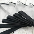 6Pcs Fishing Lure Wraps, Clear PVC, Black, 3.9x8 Inch, Hook and Loop ...