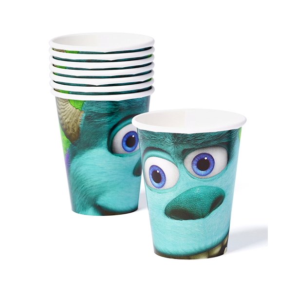 Monsters University Party Paper Cups, 9oz, 8ct - Walmart.com - Walmart.com