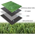 Realistic Artificial Grass Turf 2ftx4ft(8 Square Ft)- 1.38 Inch Thick ...