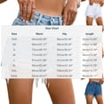 AnuYalue Women's Ripped Jean Shorts High Waisted Distressed Denim ...