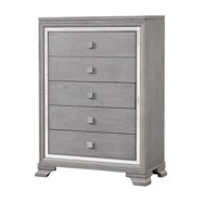 Sea Wind Monaco Solid Wood Bedroom Dresser, Coastal Style, 7 Drawers ...