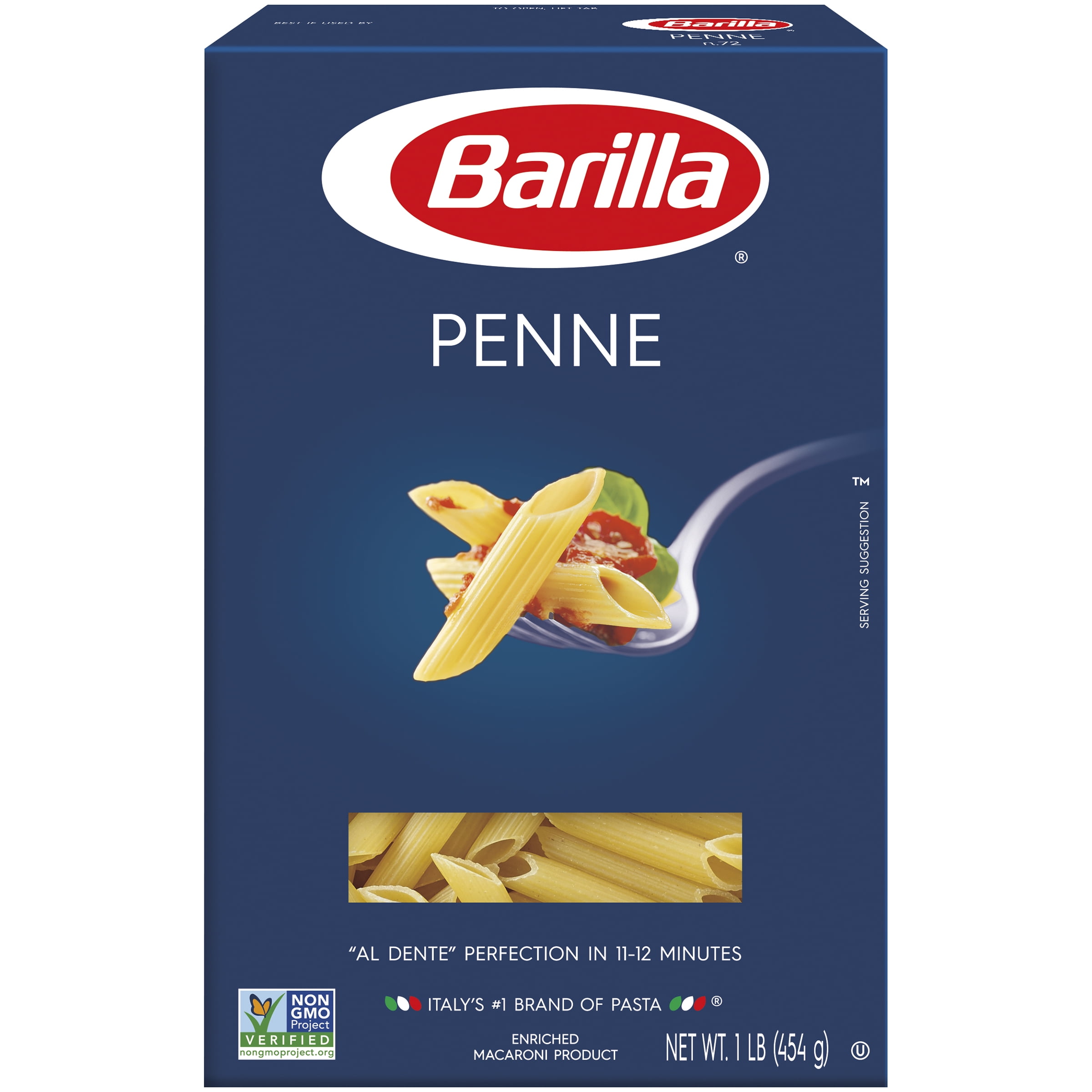Barilla Classic Blue Box Pasta Penne 16 Oz Walmart