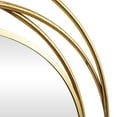 DecMode 41" x 41" Gold Wall Mirror with Overlapping Circles - Walmart.com
