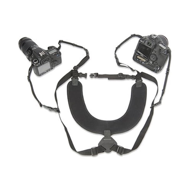 OP/TECH USA Dual Harness - Regular - Neoprene Camera Harness - Black ...