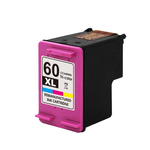 Remanufactured HP 60XL Tri-Color Ink Cartridge (CC644WC) By Superink ...