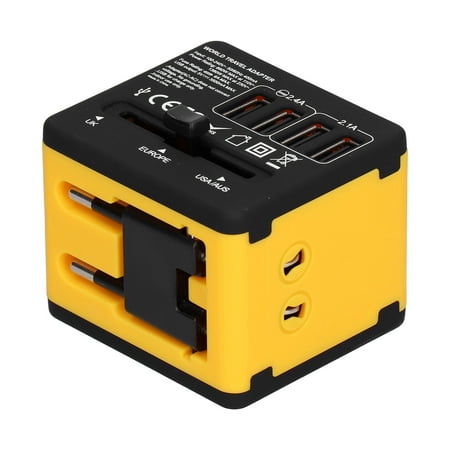 Travel Power Converter, ABS Intelligent Charging Power Adapter Plug For ...