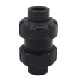 Piping and PVC for pond, Ball check valve 20 25 32 40 50 63mm swimming ...
