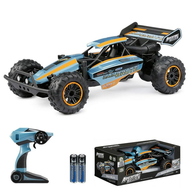 Adventure Force (1:8) Baja Brute Battery Remote Control Ice Blue Buggy ...