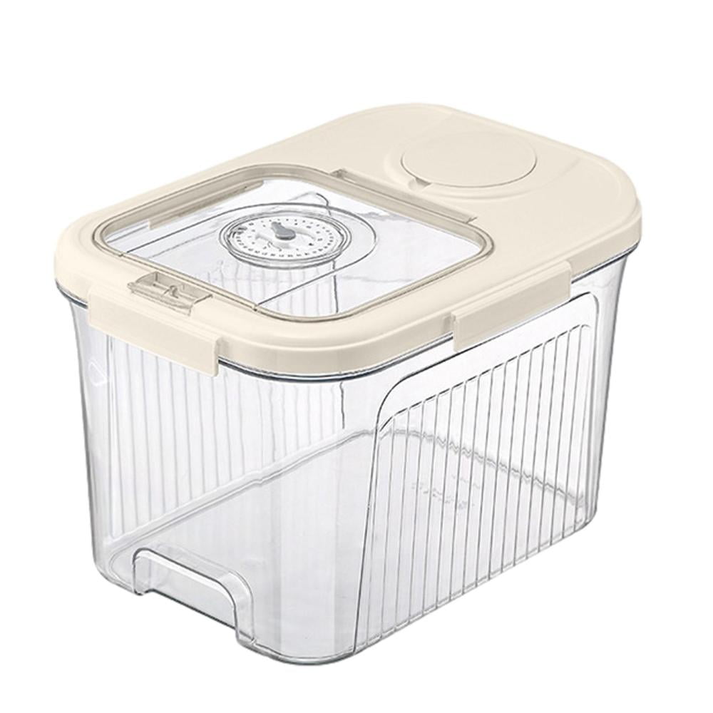 Rice Storage Box|Rice Storage Container|Magnetic Opening Non-Slip ...