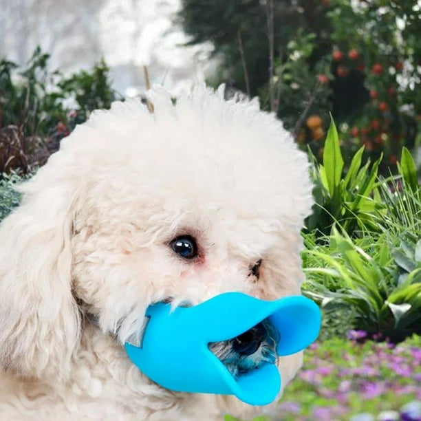 Dog Muzzle Funny Shape Breathable for Small Medium Large Dogs Prevent ...