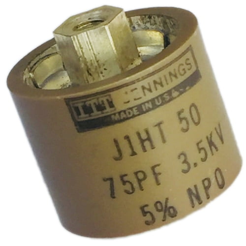 J1HT50CG750J352 CAPACITOR 75PF 3.5KV 5% NPO - Walmart.com