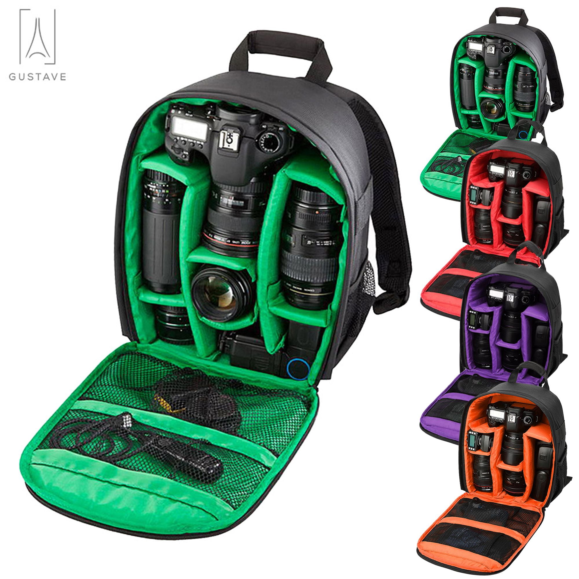 Gustave Large Camera Bag DSLR Camera/Video Backpack Waterproof ...