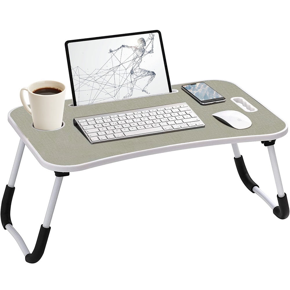 SEGMART Laptop Desk for Bed, Foldable Bed Tray Portable Lap Desks for ...