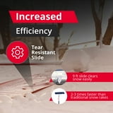 Free Shipping! SnowPeeler Premium Snow Rake 30 ft. Handle 10 ft. Snow ...