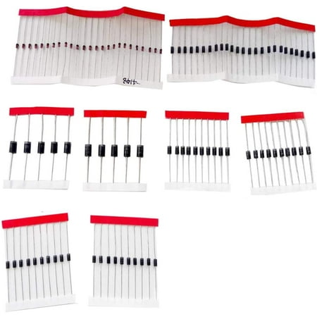 Dyfrio 100pcs Schottky Rectifier Diode Assorted Kit 100pcs 8 Values ...