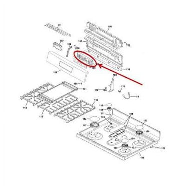 GE WB30T10062 Radiant Surface Element - Walmart.com