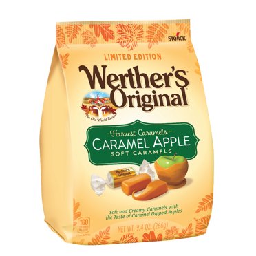 Storck Werther's Originals Harvest Caramels Pumpkin Spice Soft Caramel ...
