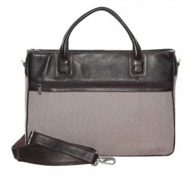 Sharo Soft Leather Laptop Messenger Bag and Brief Extra Wide for 17" Laptop - Walmart.com
