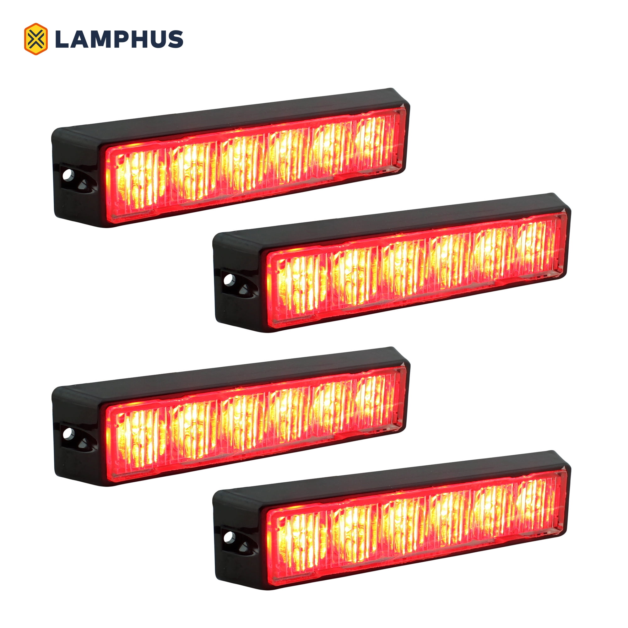 LAMPHUS SolarBlast SBLH06 LED Strobe Grille Flashing Lights [32 Modes ...