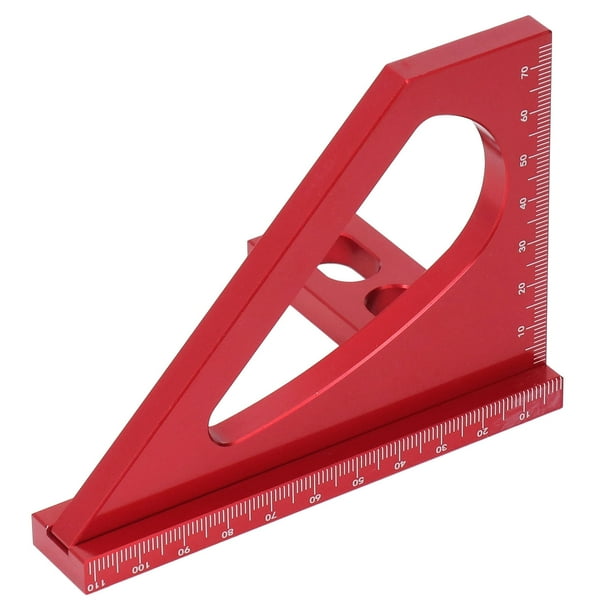Regla cuadrada de grados, regla de ángulo de inglete 3D, regla de ...