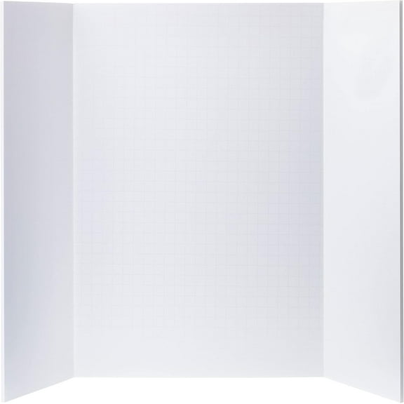 Elmer's Premium Foam Tri-Fold Display Board, 3/16” Thick, 36" x 48 ...