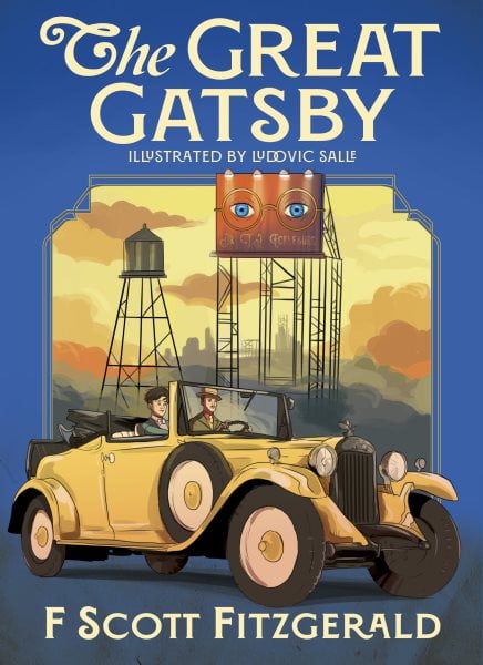 Pre-Owned Arcturus Illustrated Classics: The Great Gatsby (Hardcover) - Walmart.com