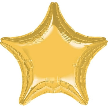 Anagram Satin Luxe Solid Star Graduation 19" Jr Shape Foil Balloon ...