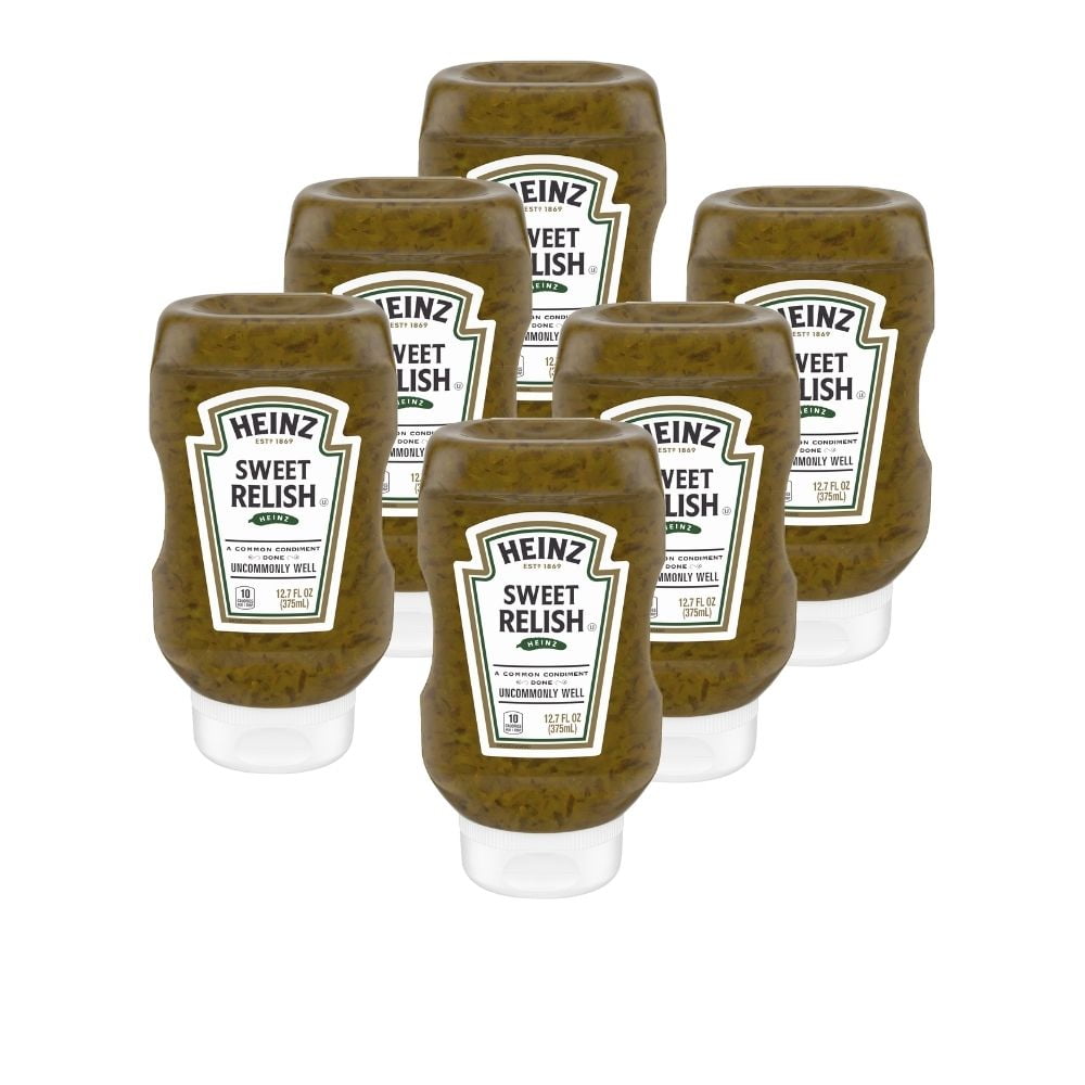 (6 - Pack) Heinz Sweet Relish Squeeze Bottle, 12.7 oz - Walmart.com