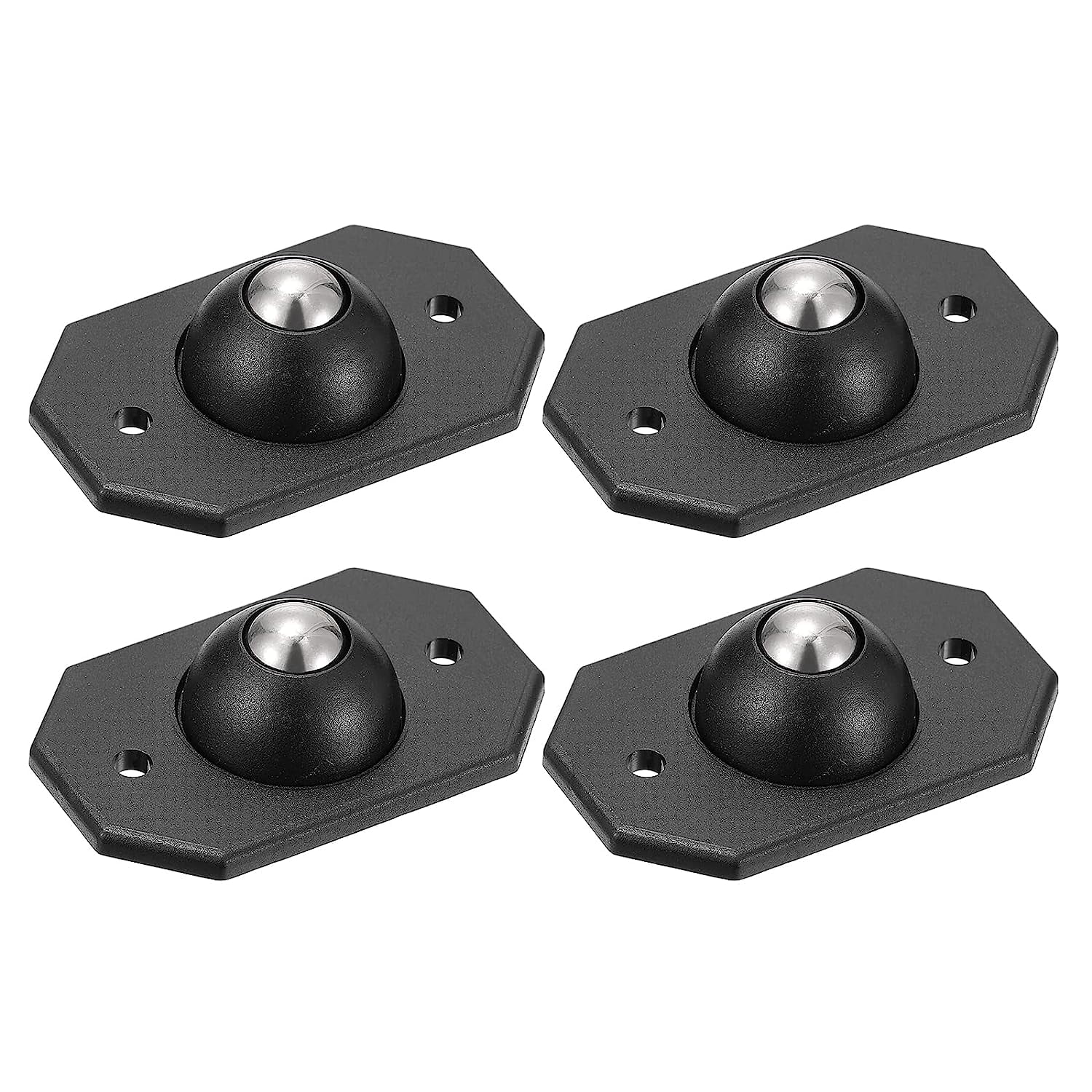 Self Adhesive Wheels, 4Pcs Mini Swivel Casters 360 Degree Rotation ...
