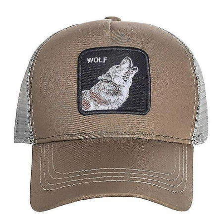 Panther Mesh Cap Animal Farm Trucker Baseball Cap Dad Hat Snapback Wolf ...