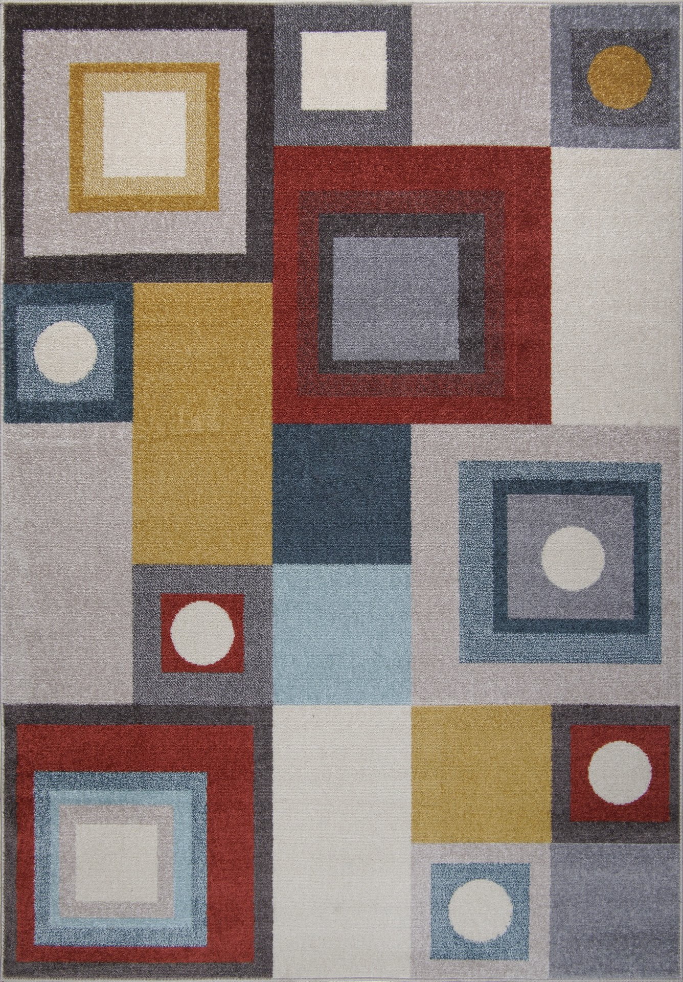 Ladole Rugs Ayala Bohemian Geometric Squares and Rounds Contemporary ...