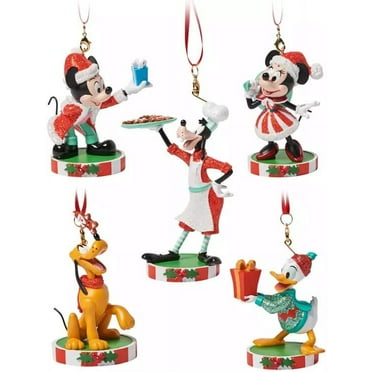 Disney Mickey and Friends Animated Christmas Train Set with Lights and ...