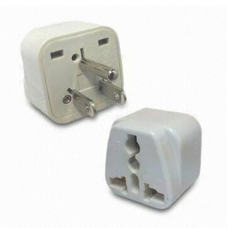 Universal to American Grounded Plug Adapter - Walmart.com
