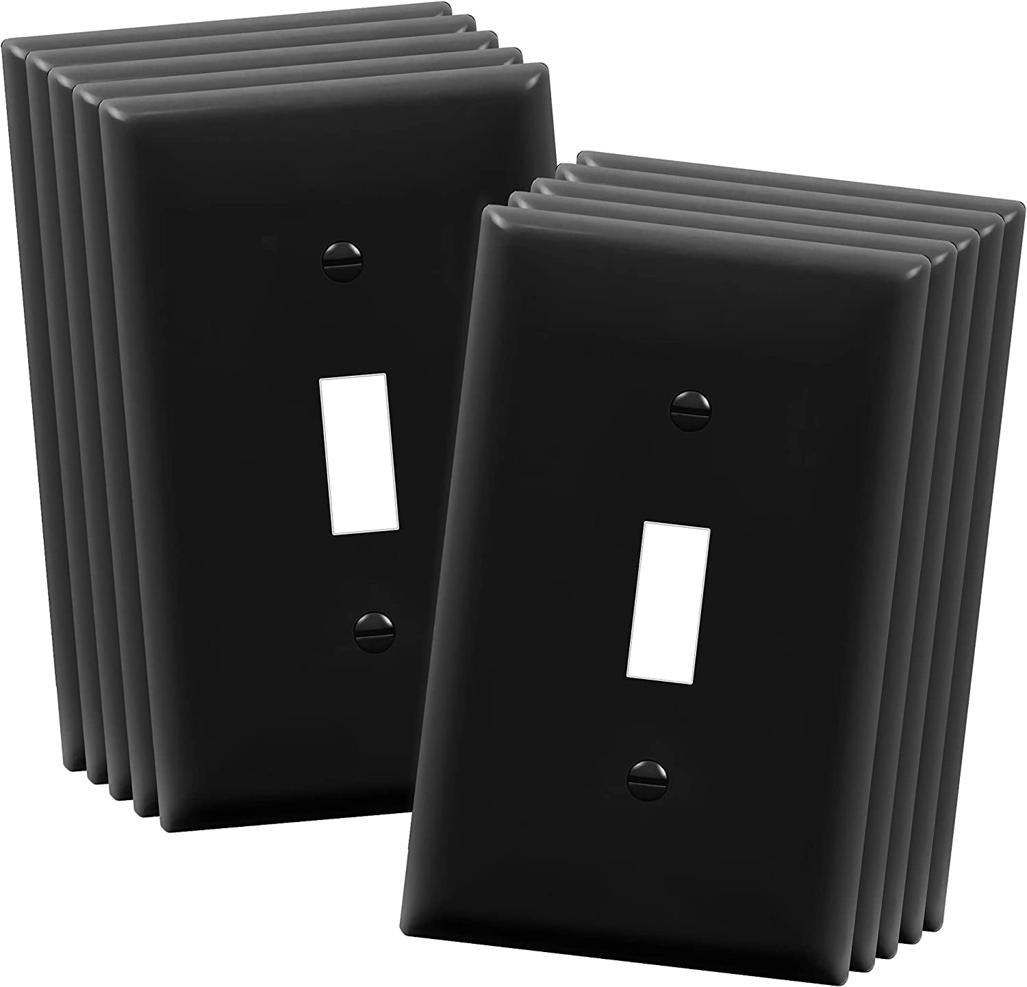 ENERLITES Toggle Light Switch Wall Plate, 1-Gang, Unbreakable ...