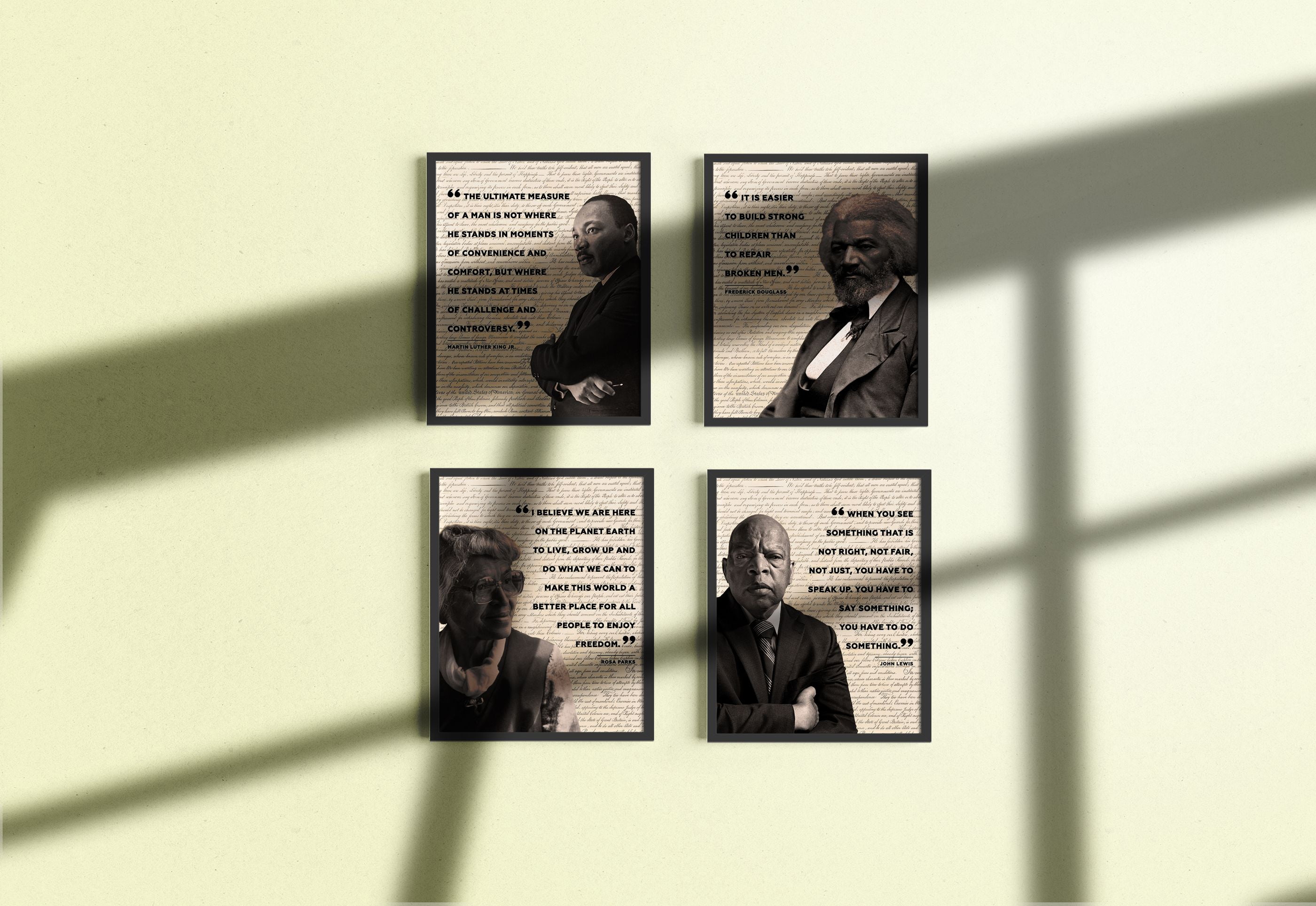 Buy African American Art Black History Posters for Classroom - by Haus ...